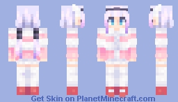 Lily the fox Mechanic Minecraft Skin
