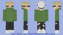 dreammmmm (FINALLY AS A DUDE) Minecraft Skin