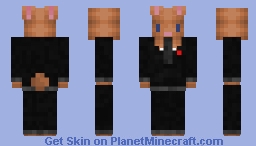 Carrotttt9 Solid Brown Bunny Suit Minecraft Skin