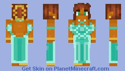 Sea Goddess Elf Minecraft Skin