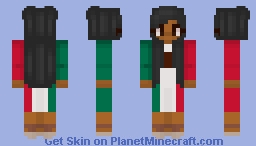 Mexican Flag Minecraft Skin