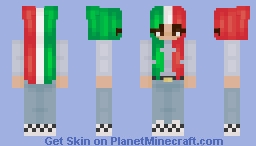 Italian Flag Minecraft Skin
