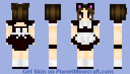 Maid dress :D Minecraft Skin
