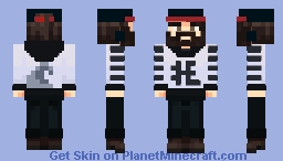 Bluunter Tragedy (fixed beard) Minecraft Skin