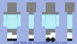 Light Blue Sweater Minecraft Skin