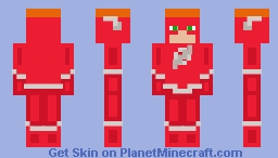 The Flash - Wally West Minecraft Skin