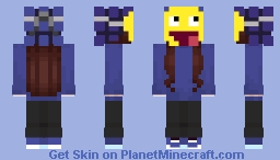 mcci aqua axolotls monkey Minecraft Skin