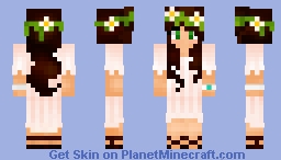 flower girl | castle maiden Minecraft Skin