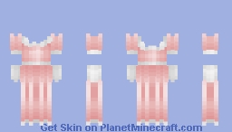 Pink Dress revamp! (FTU) Minecraft Skin