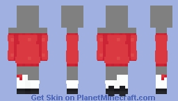 Red Sweater Minecraft Skin