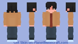Brown Overcoat Skin Minecraft Skin