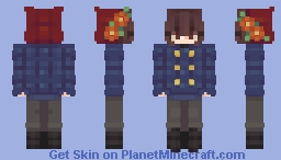 spooky! - commission :) Minecraft Skin