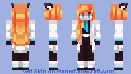 Fire_Girl_369 remake Minecraft Skin