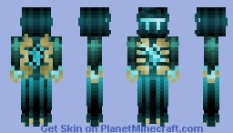 Skulk hunter Minecraft Skin