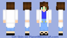 lab girl Minecraft Skin