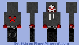 skull hoodie Minecraft Skin