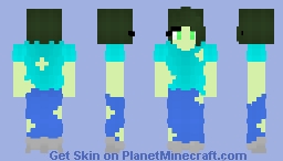 zombie girl Minecraft Skin