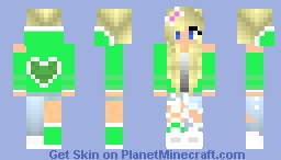 Kayla green Minecraft Skin