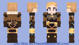 Steampunk girl Minecraft Skin