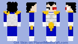 vegeta Minecraft Skin