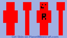 Red Minecraft Skin