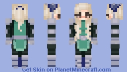 Speedrun Showdown Team Prismarine - Sylvee Minecraft Skin
