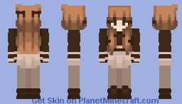 brown fit 2.0 Minecraft Skin