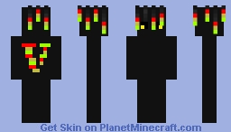 red yellow green vlone Minecraft Skin