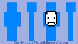 blue dream Minecraft Skin