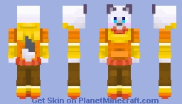 SimplyFir Orange Otters Minecraft Skin