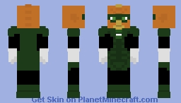 Green Lantern (Tomar-Re) | Universal War Minecraft Skin