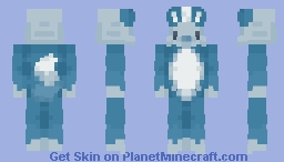 Blue v2 | No Fedora Minecraft Skin