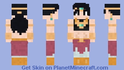 DBZ Kefla (Fan concept) Minecraft Skin