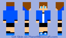 My little brother in minecraft Minecraft Skin