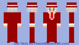 Red Suit Minecraft Skin