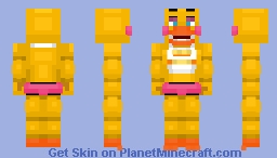 Fnaf 2 - Toy Chica Minecraft Skin