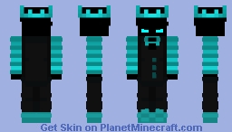 Blue Demon Minecraft Skin