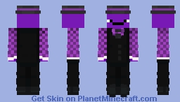 I AM PURPLE Minecraft Skin