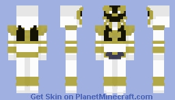 White Ranger Minecraft Skin