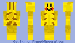 Pikachu Minecraft Skin