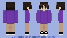 Purple sweater Minecraft Skin