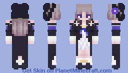 Herta ,, Honkai Star Rail Minecraft Skin