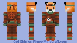 Seapeekay Orange Ocelots Minecraft Skin