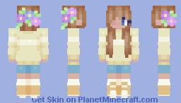Spring Flowers Minecraft Skin