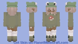 frog hat Minecraft Skin