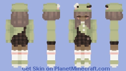 frog hat Minecraft Skin
