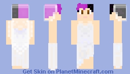 𝓡𝓾𝓷𝓪𝔀𝓪𝔂 𝓑𝓻𝓲𝓭𝓮 ~𝓡𝓮𝓷𝓮𝔀𝓮𝓭 𝓥𝓸𝔀𝓼~ Minecraft Skin