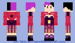V95: SYNTHWAVE Minecraft Skin