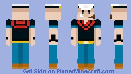 Popeye Minecraft Skin