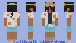 orange :) Minecraft Skin